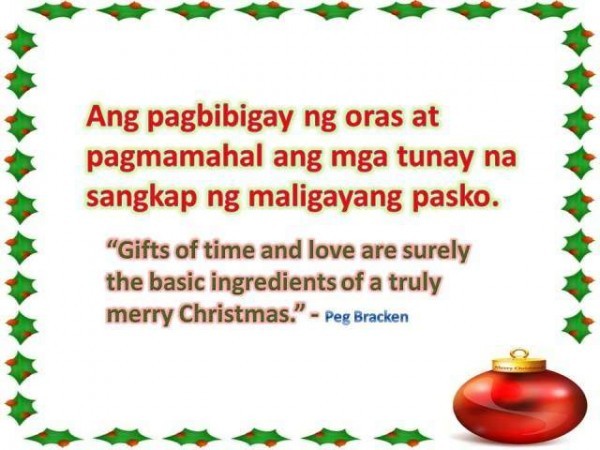 Christmas "Pasko" for Filipinos - Learn the Culture and Tagalog Language