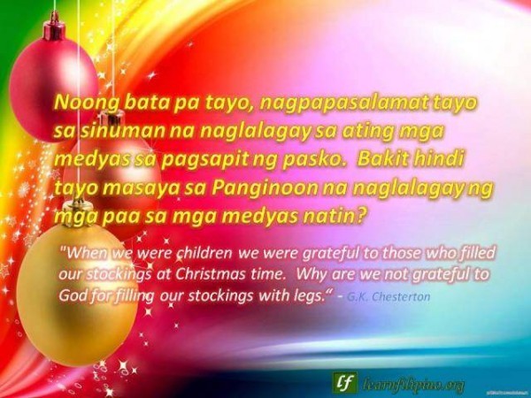 Christmas "Pasko" for Filipinos - Learn the Culture and Tagalog Language