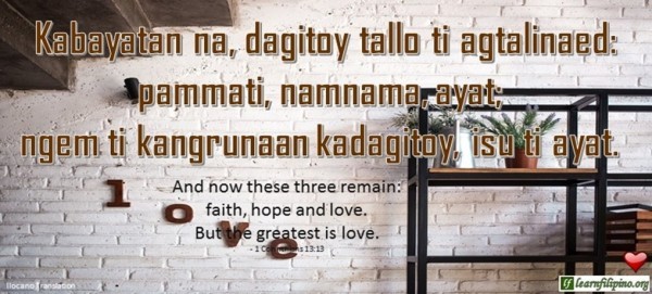 Ilocano Love quotes 11 - Learn Filipino