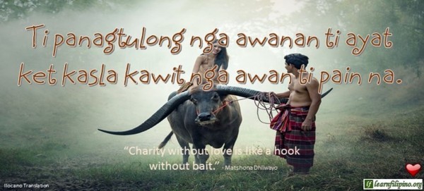 Ilocano Love Quotes with English Captions - Learn Filipino