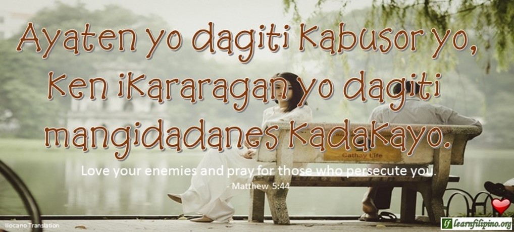 Ilocano Love quotes 31 - Learn Filipino