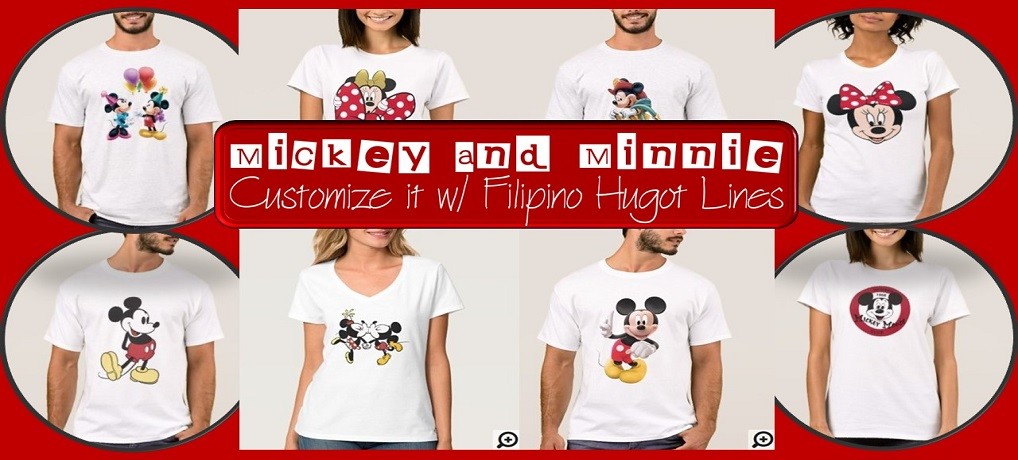 Mickey and Minnie - Customize it with Filipino Hugot Lines - Learn Filipino