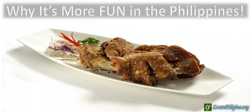 Exotic food, Philippines - Learn Filipino