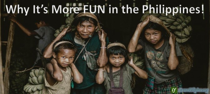 Hardworking Family, Philippines - Learn Filipino