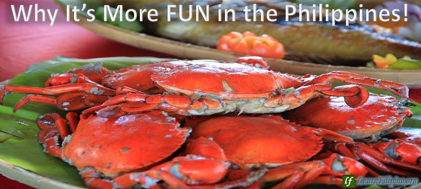 Seafood, Philippines - Learn Filipino